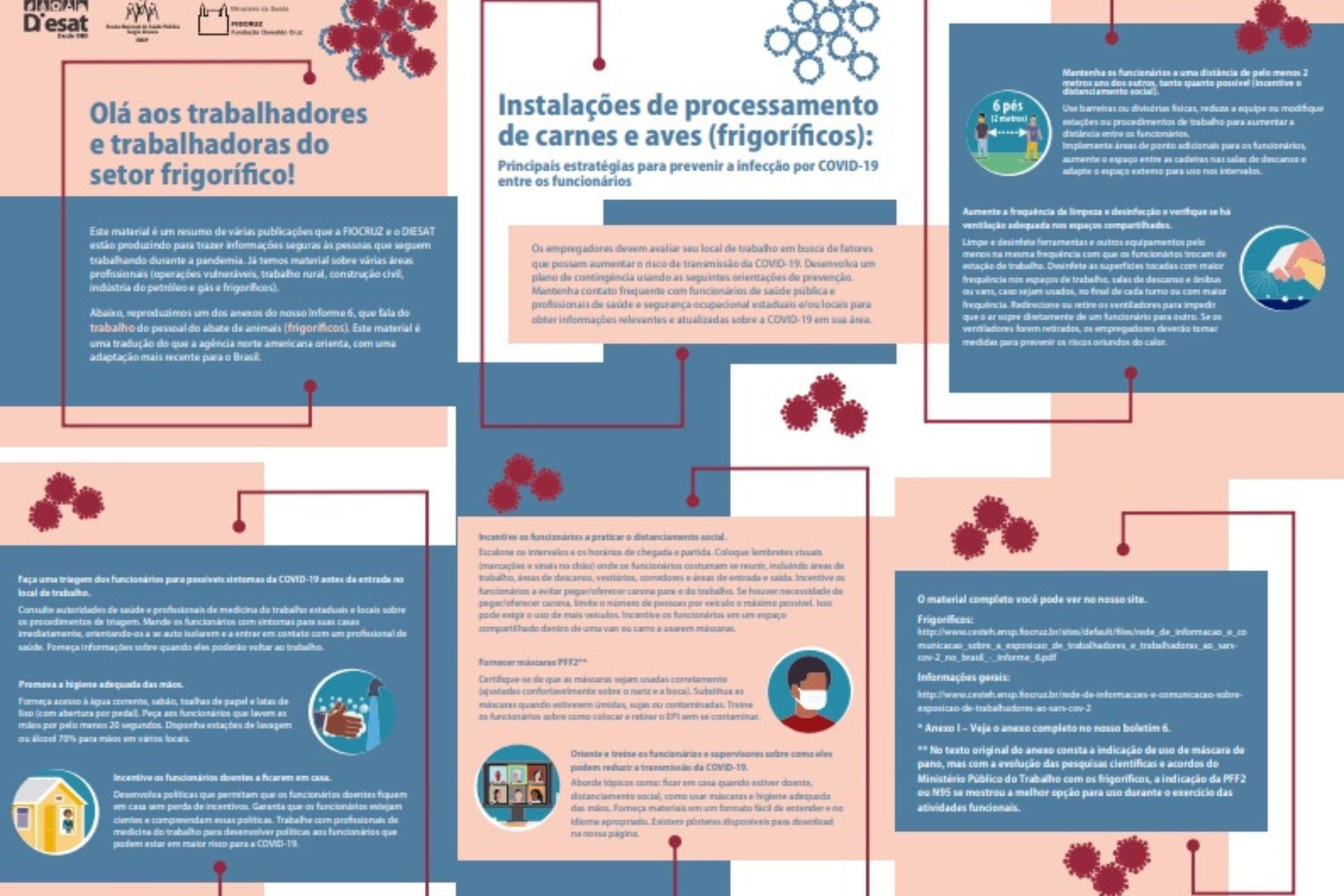 Rede Trabalhadores & Covid-19 lança cards informativos para o setor ...